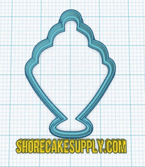Ice Cream Sundae Cookie Cutter – Shore Cake Supply